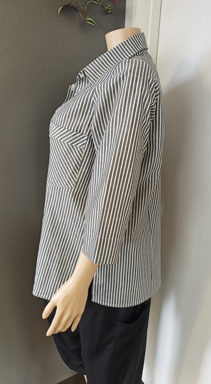 Directional stripe shirt - Long Island Clothing Limited