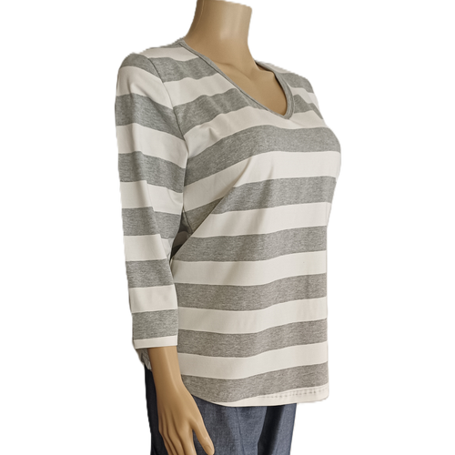 Mid weight A-line T-shirt - long Sleeve - All necklines - Long Island ...