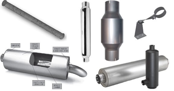 Exhaust Parts used in a Big Rig. What are they? - Dieselfilters.com ...