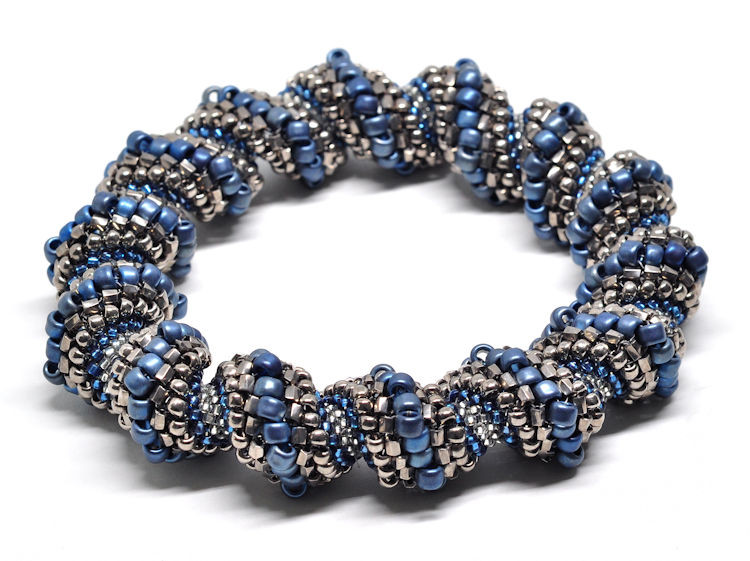 Curly-Q Bracelet Instructions Only (Download) - Jill Wiseman Designs