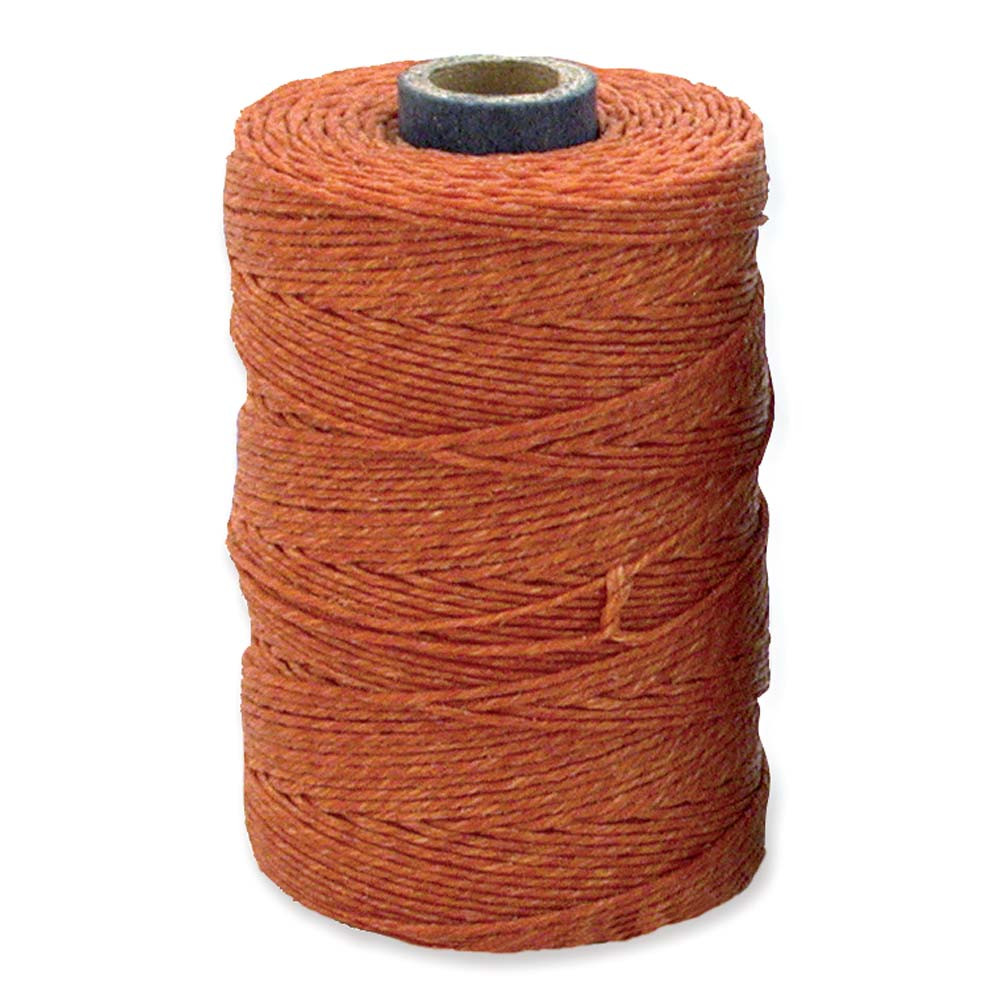 Irish Waxed Linen, 7-Ply, Light Rust (10 yards) - Jill Wiseman Designs