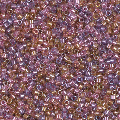 Size 11, DB-0982, Purple/Salmon Mix (5 gr.) - Jill Wiseman Designs
