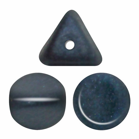 Ilos par Puca Beads, Matte Metallic Dark Blue, 5mm (Qty: 35) - Jill ...