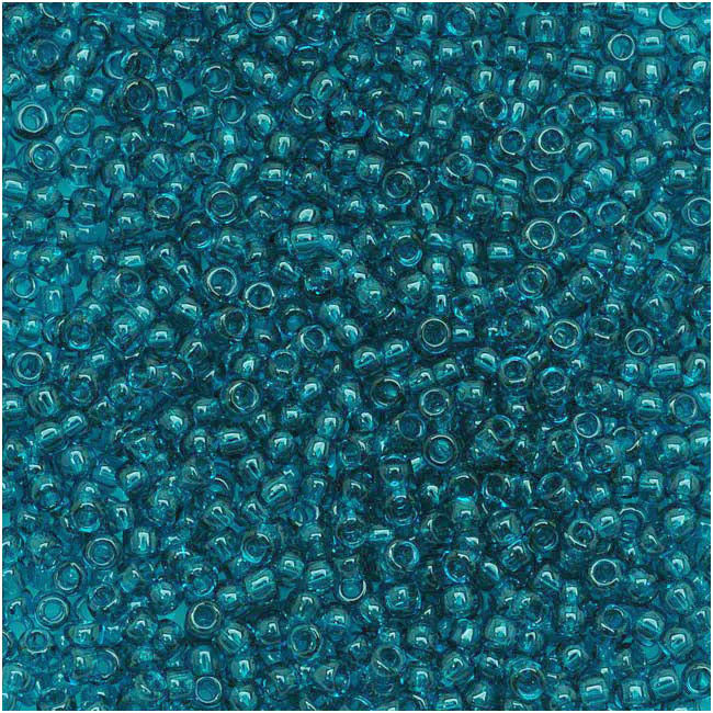 15-0007BD, Transparent Teal (14 gr.) Toho - Jill Wiseman Designs
