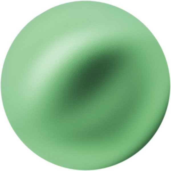 Brilliance 3mm Round Crystal Pearls, Eden Green (Qty: 50) - Jill ...