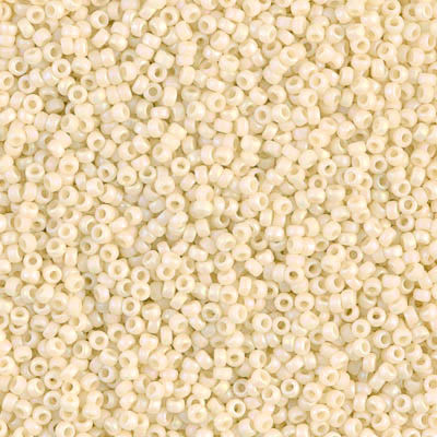 15-0492FR, Matte Opaque Dark Cream AB (14 gr.) Miyuki (Matches DB-0883 ...