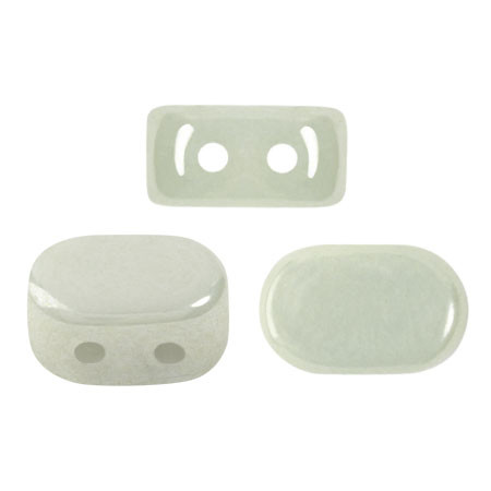 Lipsi par Puca Beads, Opaque Light Green Ceramic Look (5 grams/~36 ...