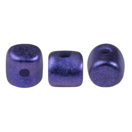 Minos Par Puca Beads, Matte Metallic Caribbean Blue (5 gr.) - Jill ...