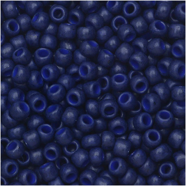 8-2607F, Semi-Glazed Navy Blue (28 gr.) Toho - Jill Wiseman Designs