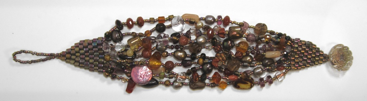 Cornucopia Bracelet Instructions Only (Download) - Jill Wiseman Designs
