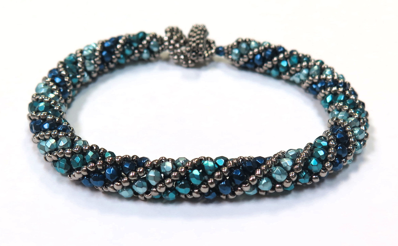 Color Blend Bracelet Kit, Blues - Jill Wiseman Designs
