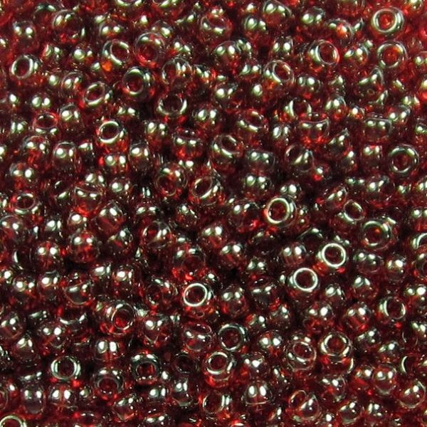 11-0309, Dark Red Gold Luster (28 gr.) Miyuki - Jill Wiseman Designs
