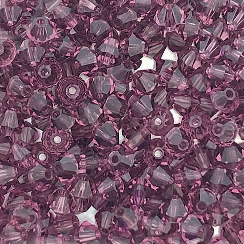 Crystals - Preciosa Crystal - 4mm Preciosa Bicones - Jill Wiseman Designs