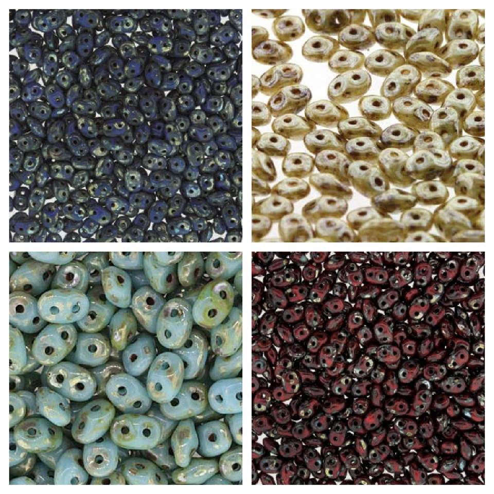 SuperDuo 2-hole beads - Jill Wiseman Designs