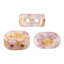 Lipsi par Puca Beads, Opaque Mix Rose/Gold Ceramic Look (5 grams/~36 ...