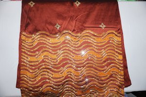 Superior Quality Silk George fabric. Nigerian aso-ebi Georges