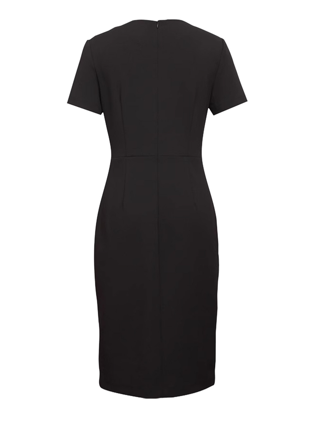 Amal Clooney Inspired Button Front Little Black Dress