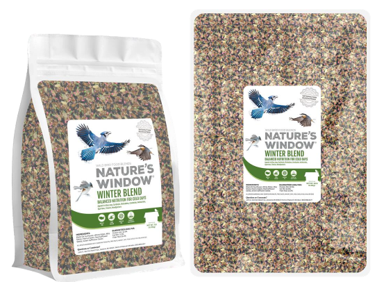 Nature's Window Winter Blend Wild Bird Seed Mix - Chow Hound Pet Supplies