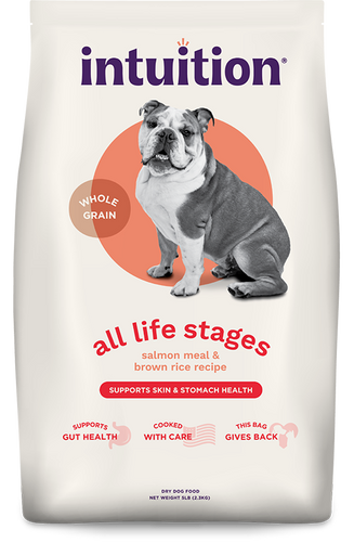 Intuition All Life Stages Salmon Meal & Brown Rice Sensitive Skin ...