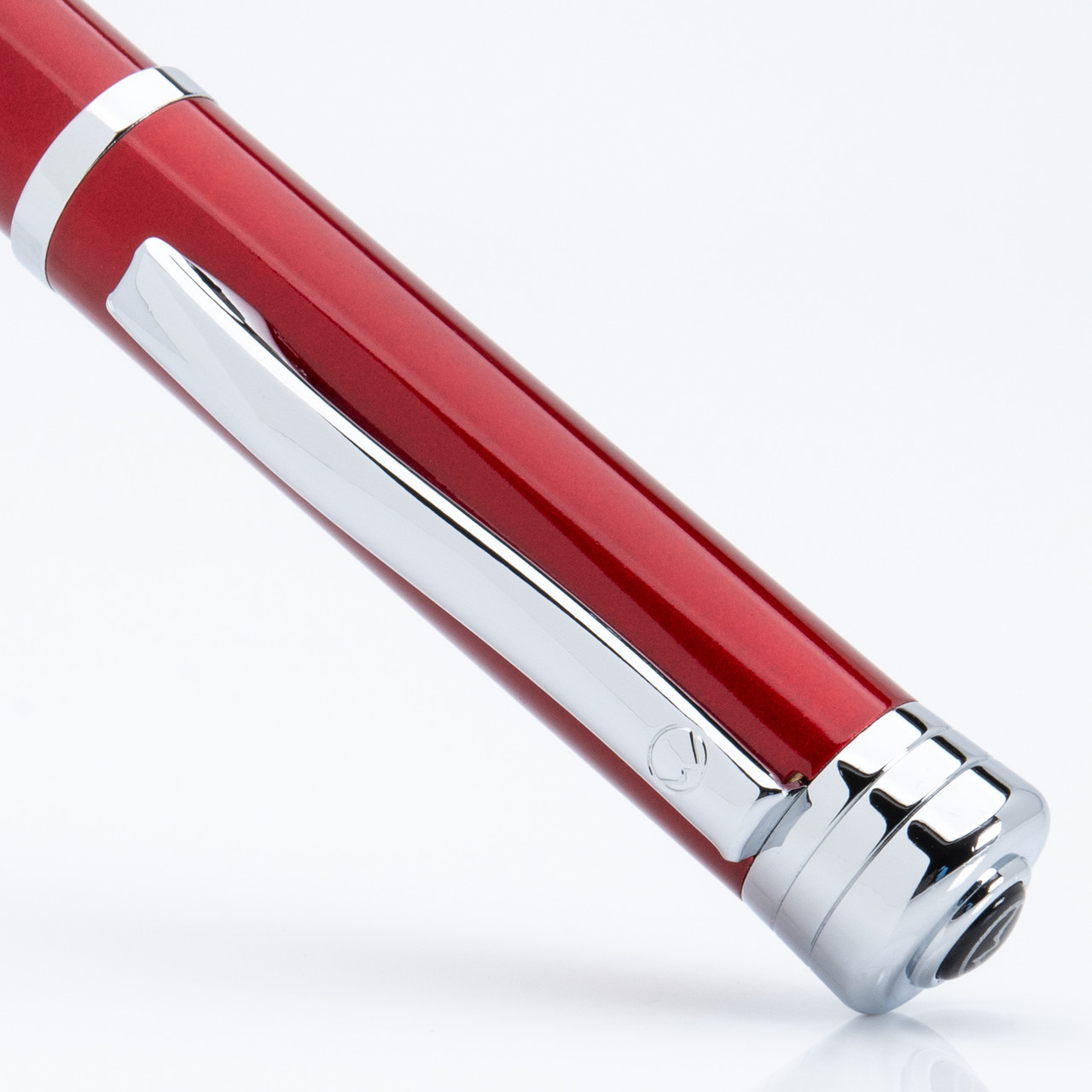 Monteverde USA Strata Fountain Pen Red w/ JoWo Nib