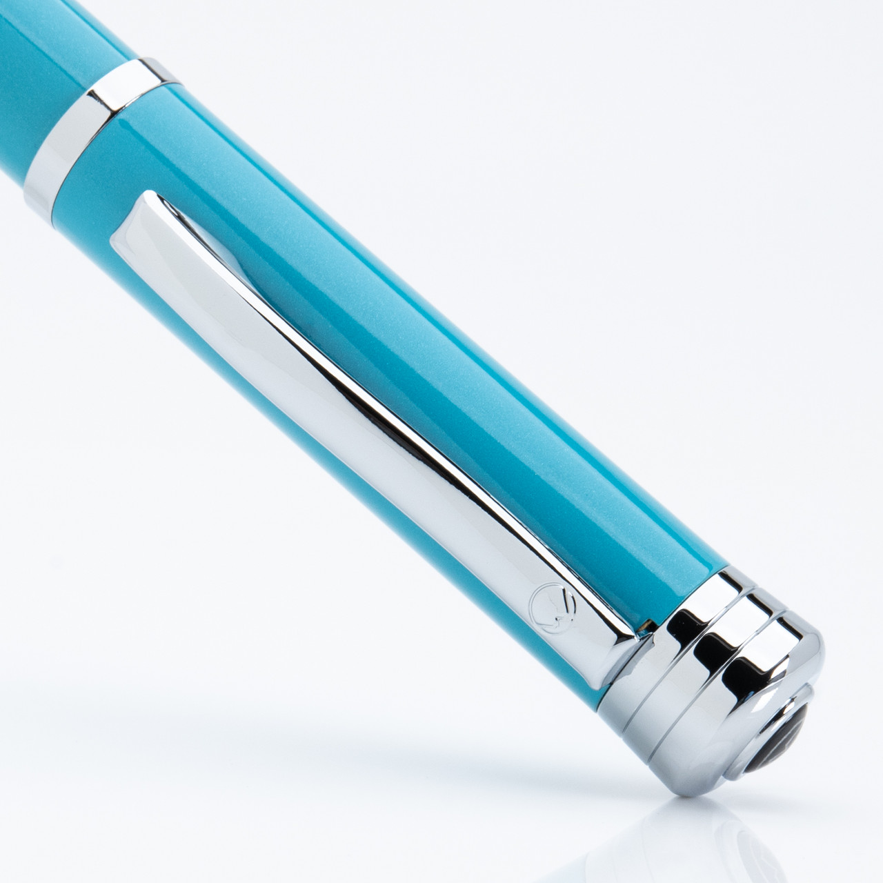 Monteverde USA Strata Fountain Pen Turquoise w/ JoWo Nib