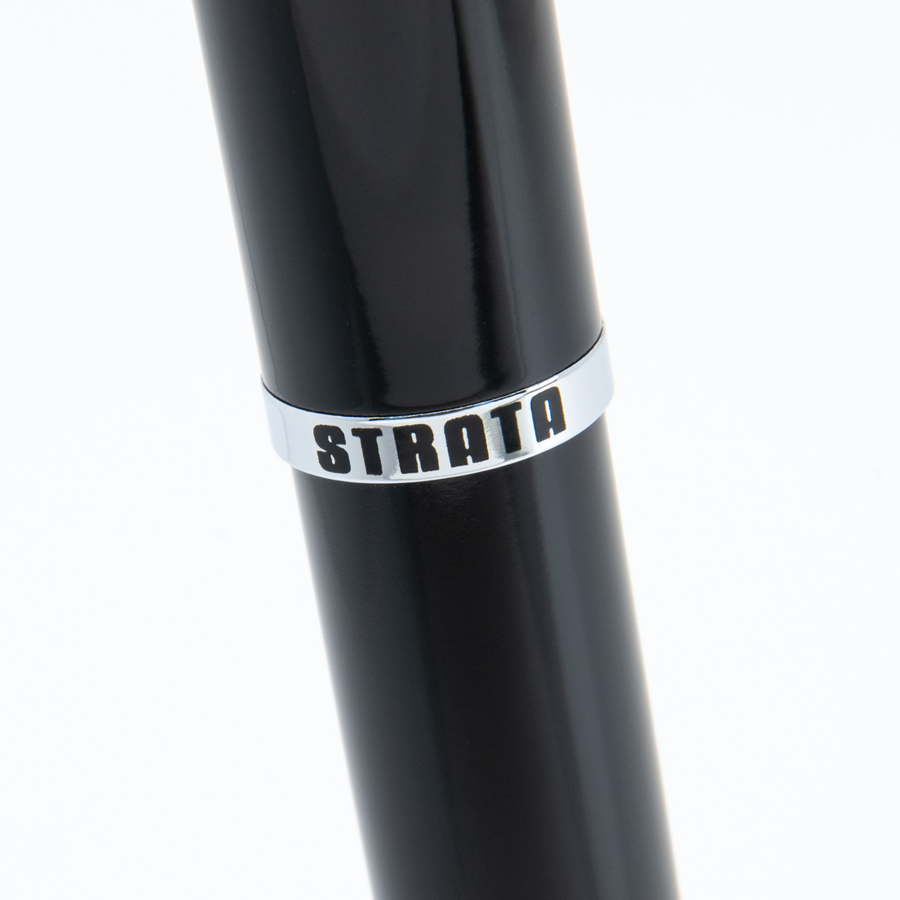 Monteverde USA Strata Fountain Pen Black w/ JoWo Nib