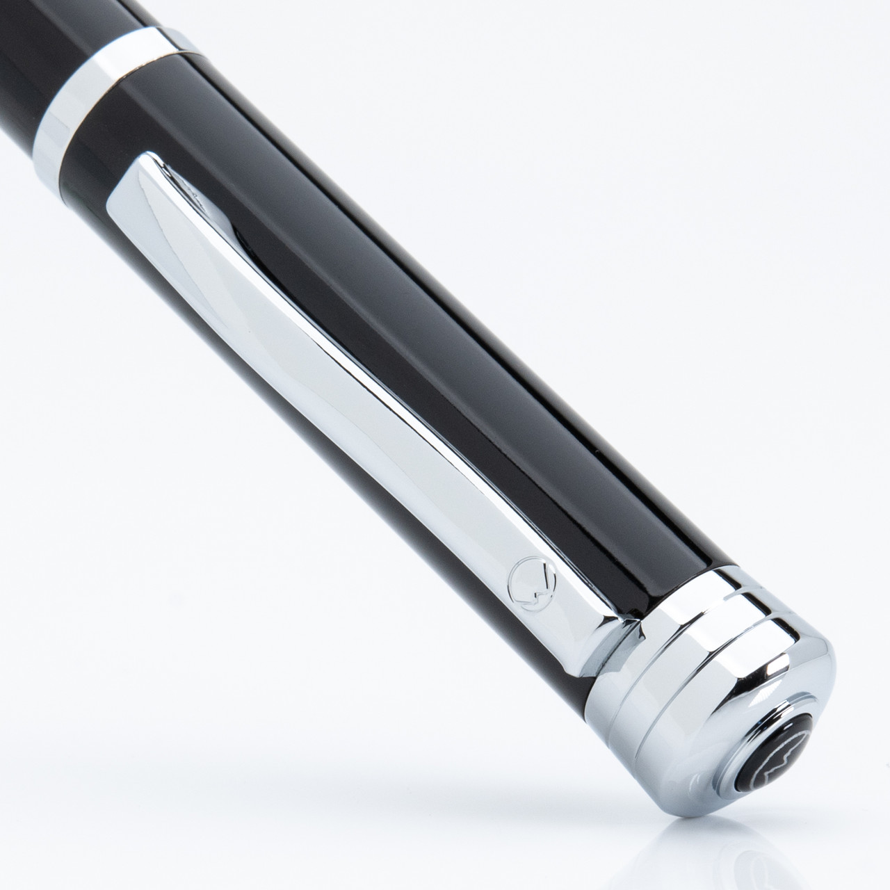 Monteverde USA Strata Fountain Pen Black w/ JoWo Nib