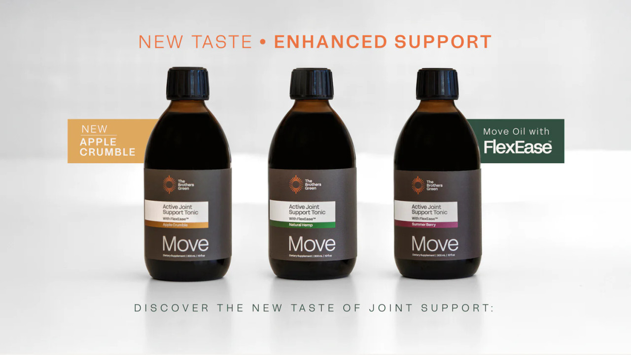 Move Active Joint Support with FlexEase™ Apple Crumble - The Hemp Store ...