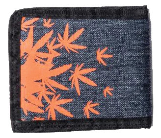Hemp Leaves Bifold Hemp Wallet - The Hemp Store Aotearoa