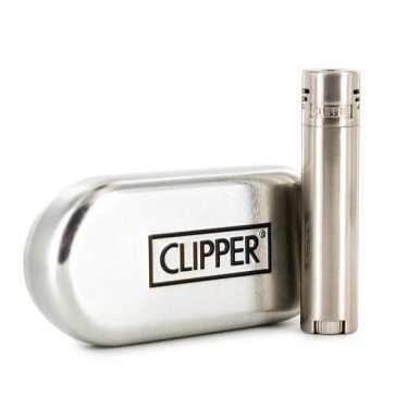 Clipper Metal Lighter in Gift Box (Various Finishes, Regular or Jet ...