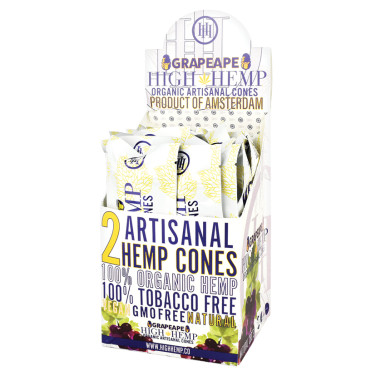 High Hemp Organic Artisanal Cones | Grape Ape | 2pc - The Hemp Store ...