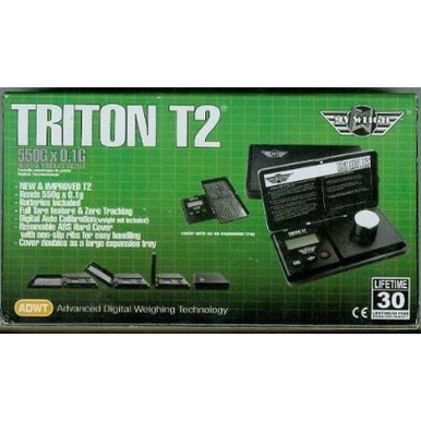 Scales Digital Triton T2 Green 550G / 0.1G - The Hemp Store Aotearoa