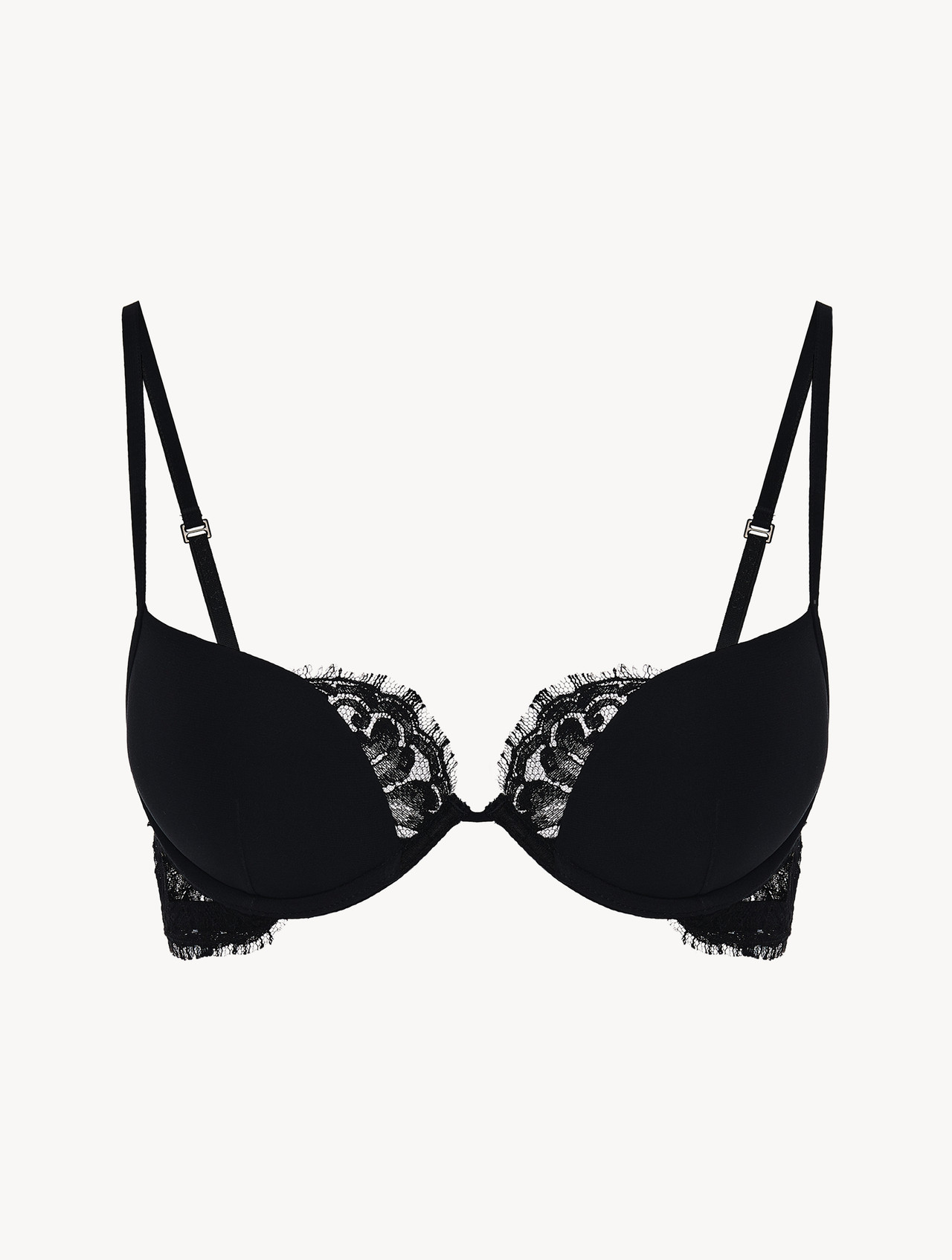 Luxury Lace Balconette Bra in Dark Blue | La Perla