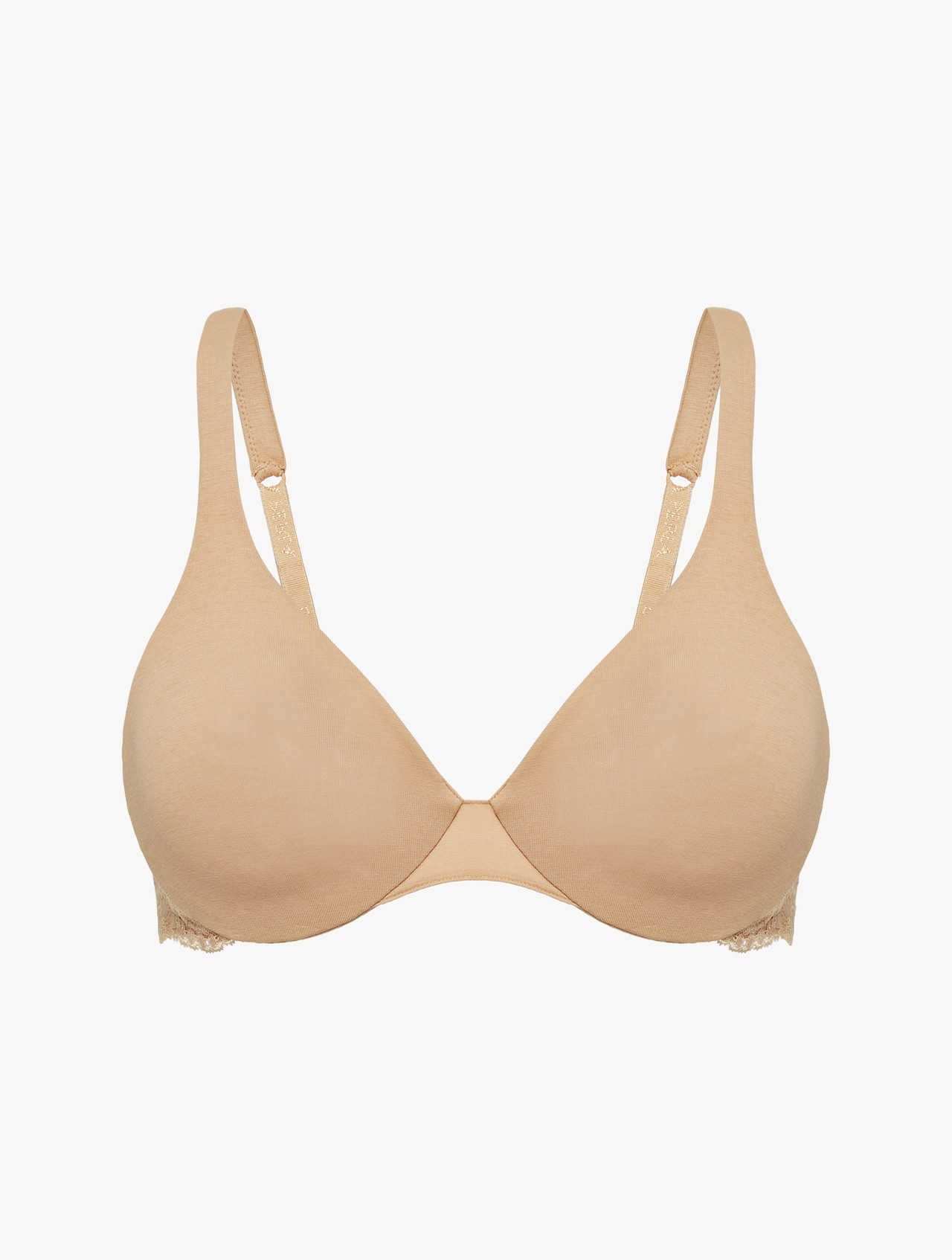 Nude lace triangle bra - La Perla - US