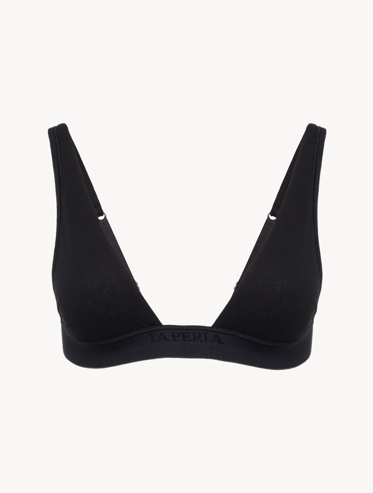 Luxury Lace Triangle Bra in Black | La Perla