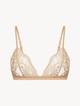 Luxury Lace Triangle Bra in Black | La Perla