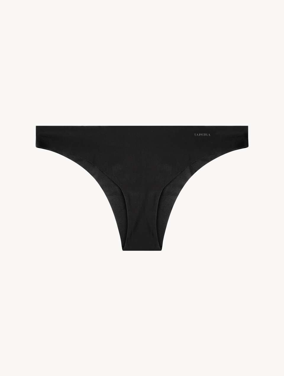 Brazilian Brief in Black Lycra with Macrame | La Perla