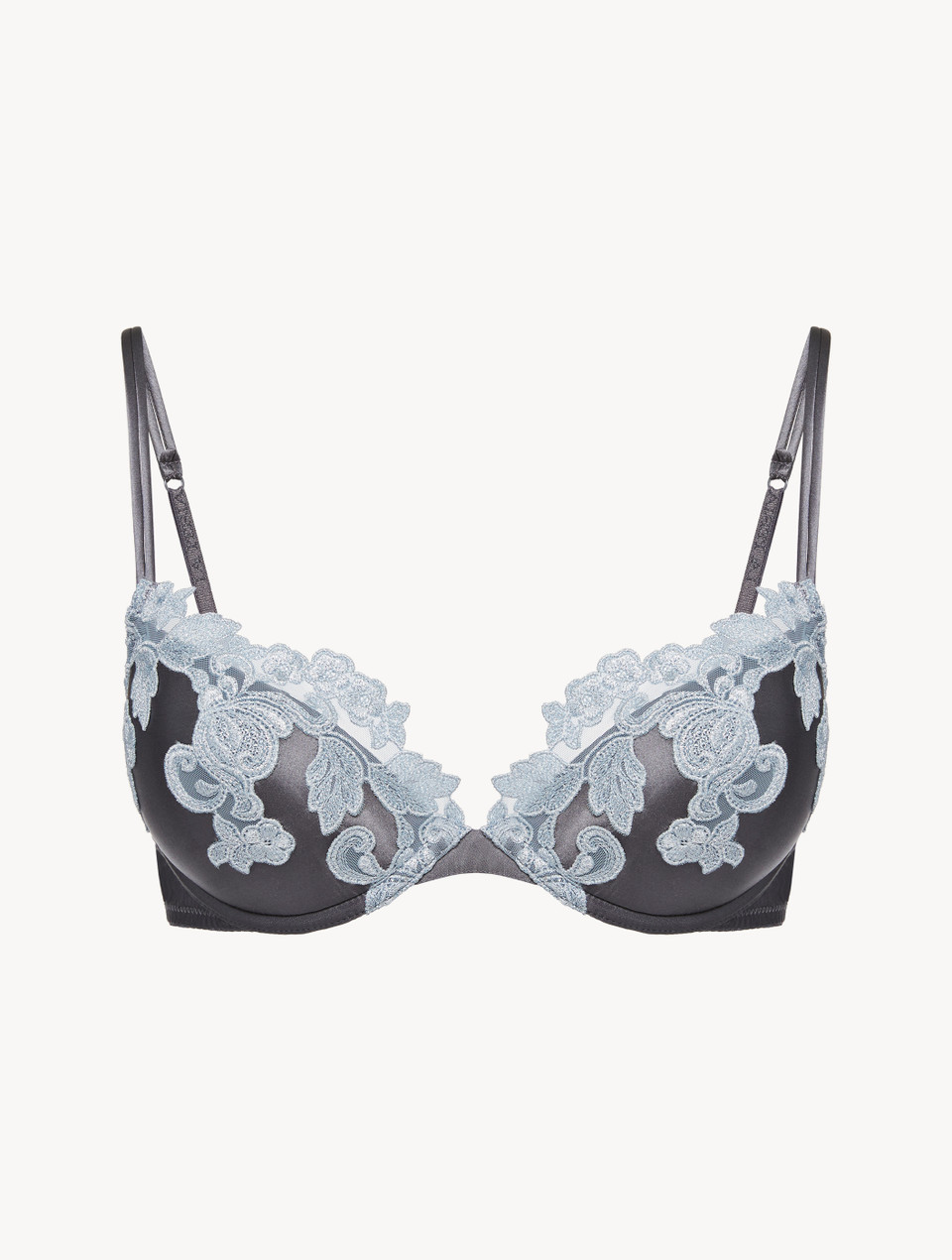 White lace triangle bra - La Perla - US