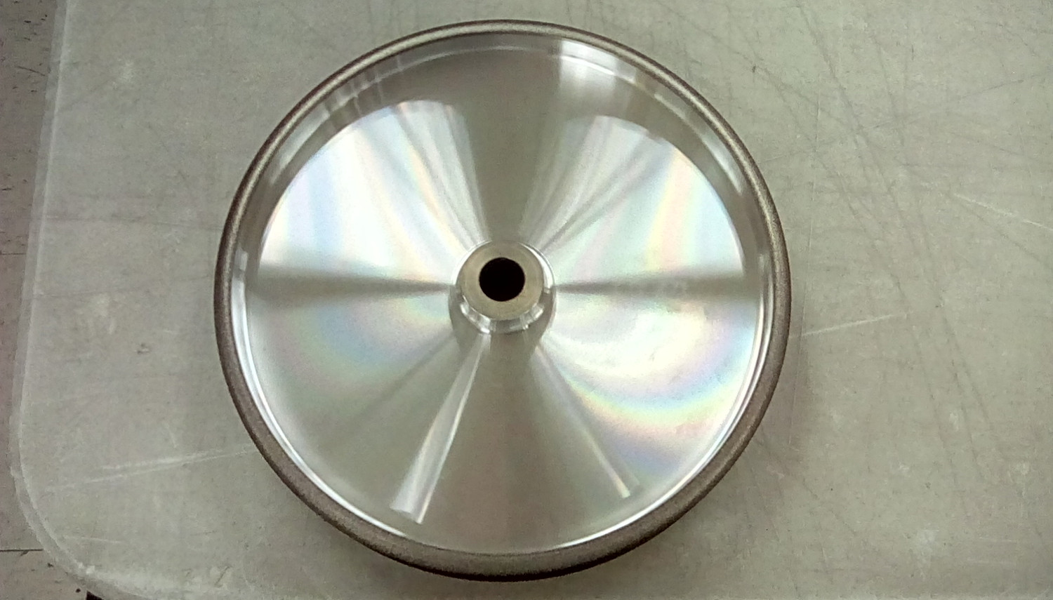 Rikon PRO Series 82-5180R CBN Grinding Wheel 180 Grit 8 inch Wheel 1-1/ ...