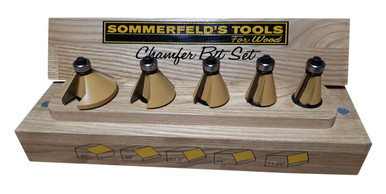 5-Pc Chamfer Set - Sommerfeld Tools