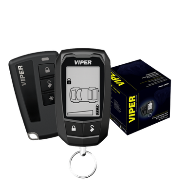 4308V Viper 4 Button 2-way, LCD Remote Start ,Lock, Unlock, Basic ...