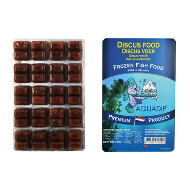 AQUADIP Discus Food Frozen - 100g
