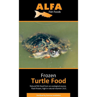 ALFA Frozen Turtle Food 100g Blister Pack