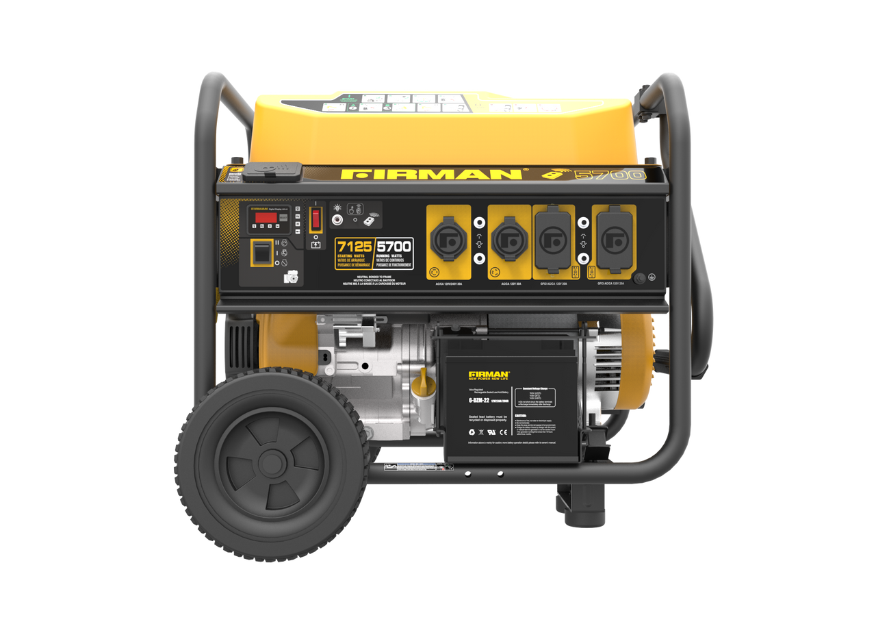 Firman P05702 | 5700W Remote Start Portable Generator | Free Shipping