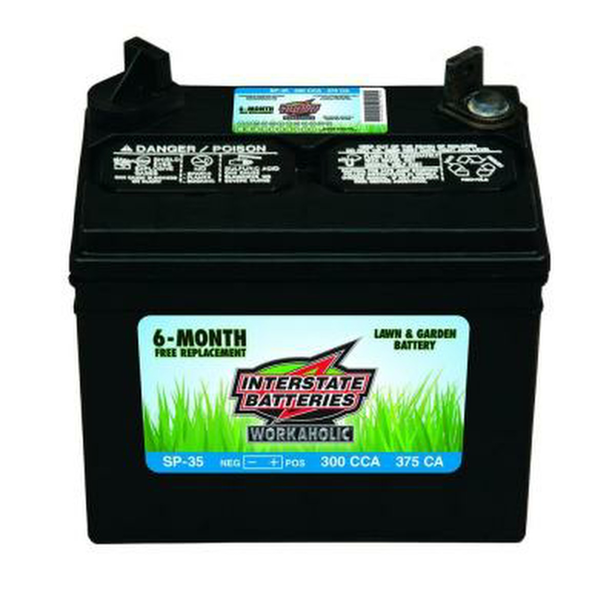 Interstate SP-35/35R 12V Group U1 300 CCA Battery