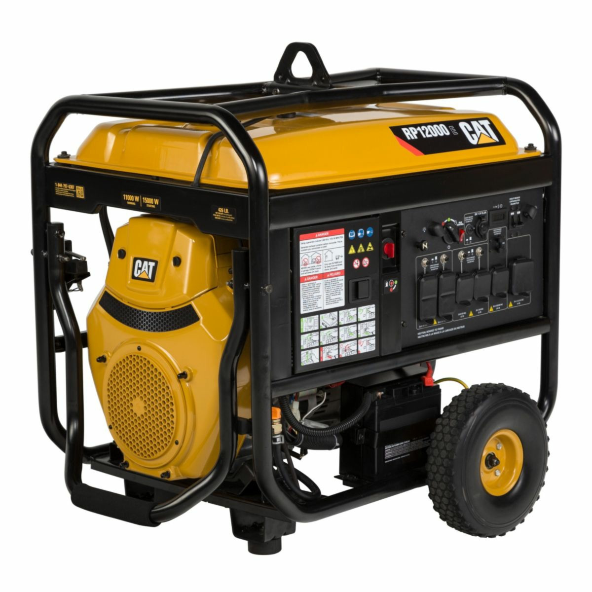 Caterpillar RP12000E | 12000W Electric Start Portable Generator | Free ...