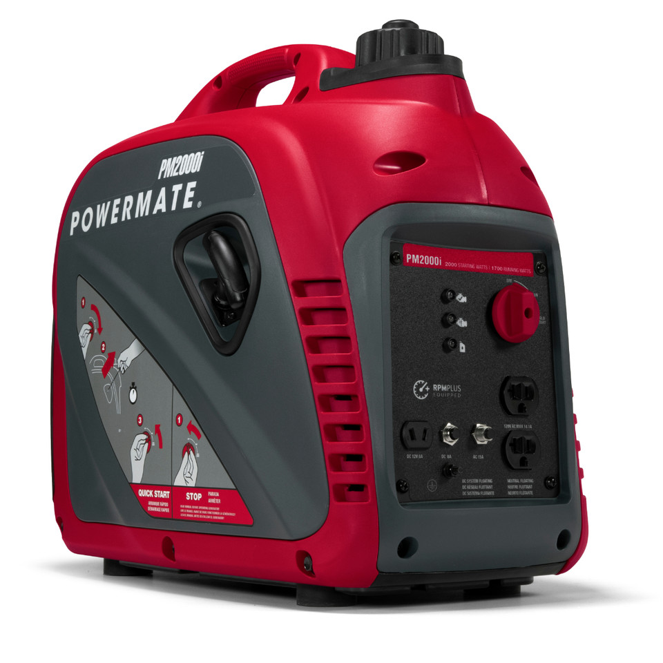 Powermate PM2000i | 1700W Portable Inverter Generator | Free Shipping
