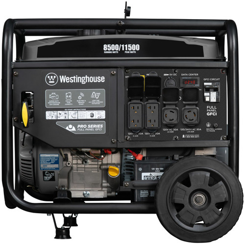 Westinghouse WPro8500 | 8500W Electric Start Portable Generator | Free ...