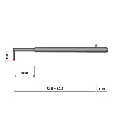 100mm 2.0mm Talymin 5 Stylus - AMETEK - India