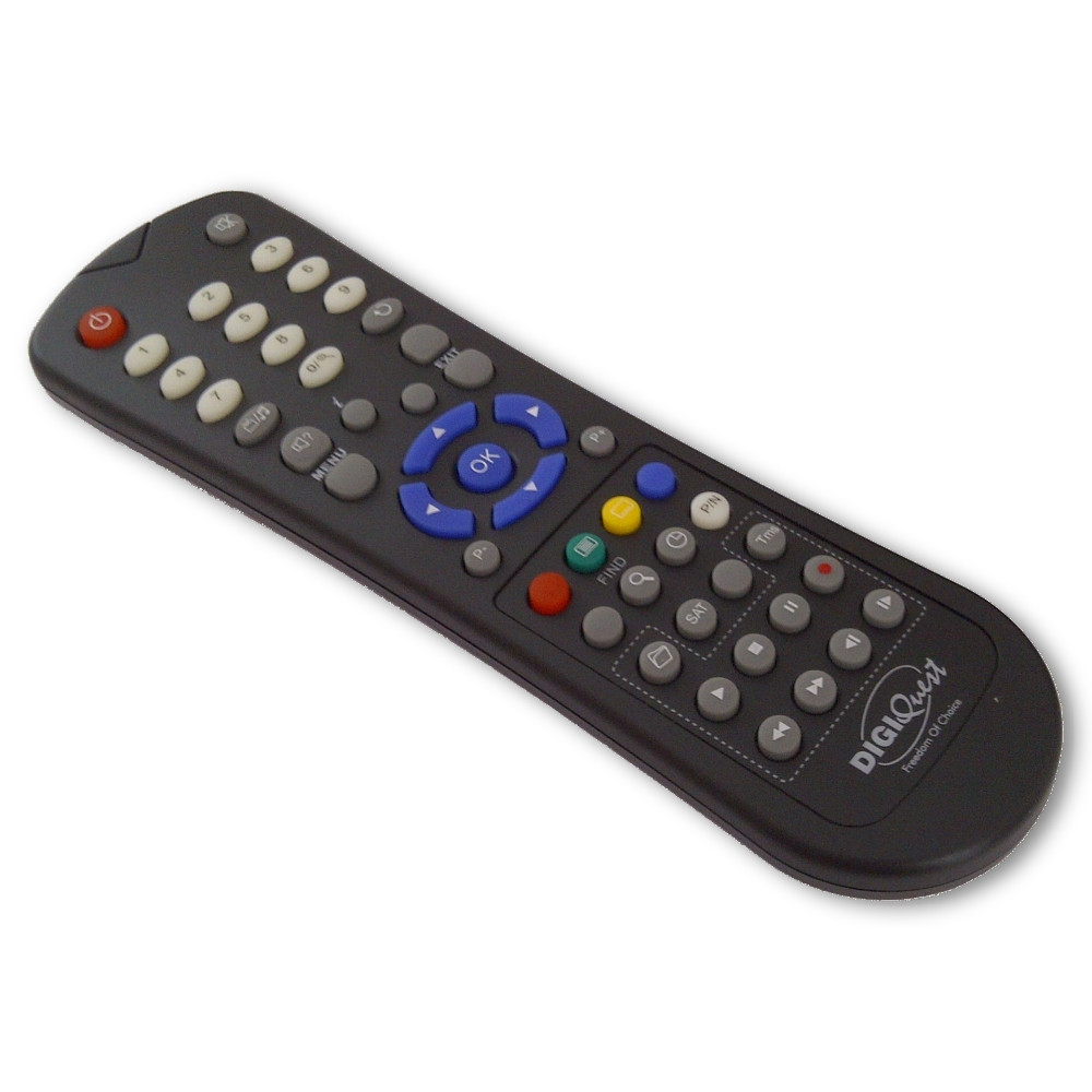 PULSAT.COM - DIGIQUEST 6670HD ORIGINAL REMOTE CONTROL - SATELLITE TV ...